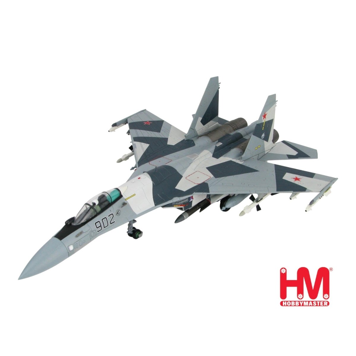 Hobby Master 1:72 HA5701 SU-35 Flanker "Prototype" 902 Russian Air For